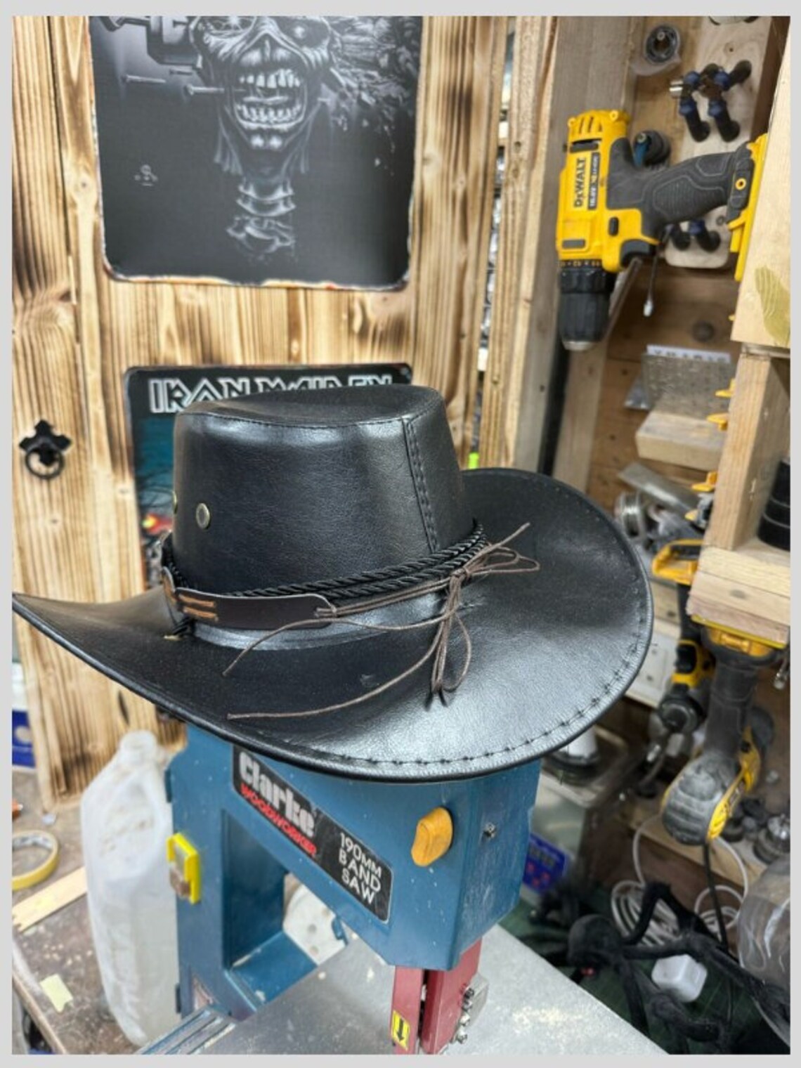 Handmade Leather Fedora, Fedora for Men and Women, Cowboy Hat, Unisex ...