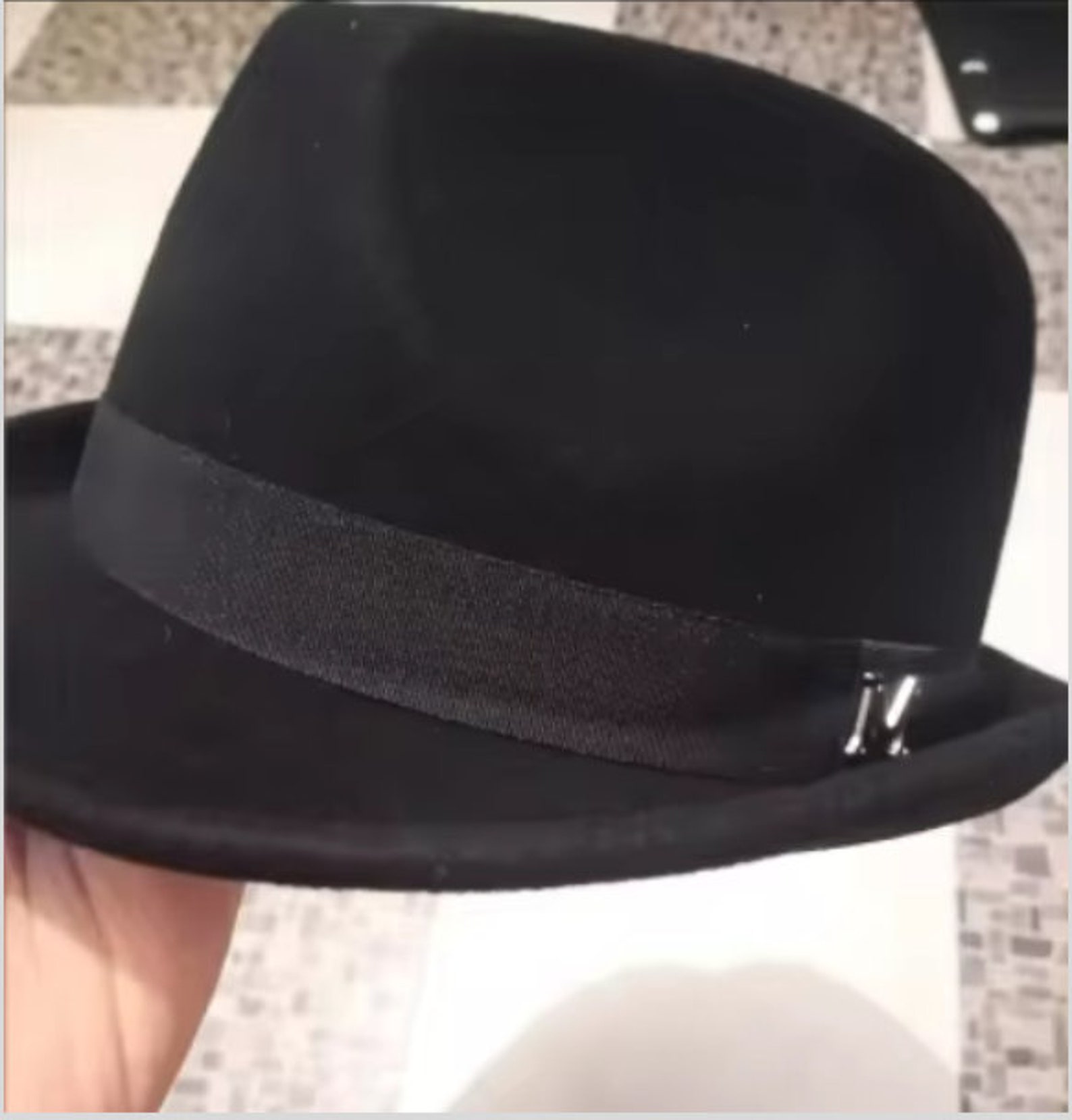 Handcrafted Men's Thick Wool Fedora | Classic Narrow Brim Jazz Hat for ...