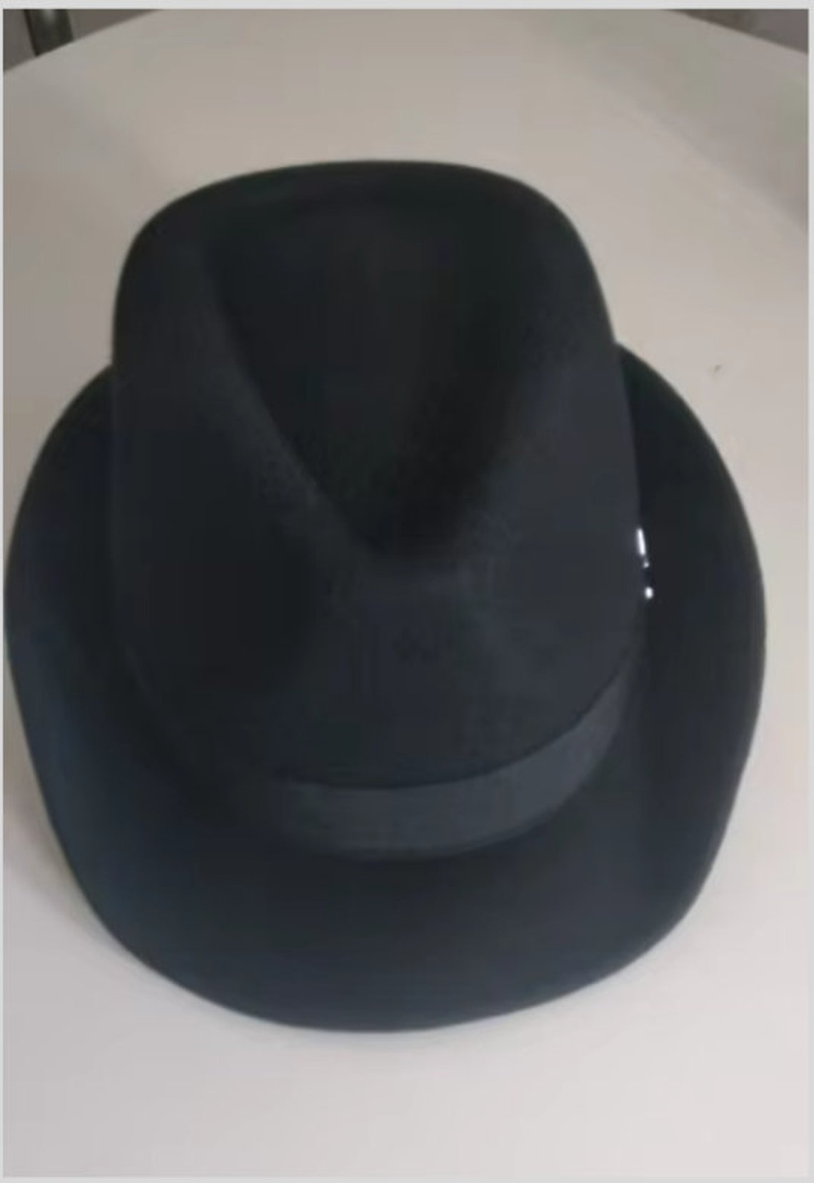 Handcrafted Men's Thick Wool Fedora | Classic Narrow Brim Jazz Hat for ...