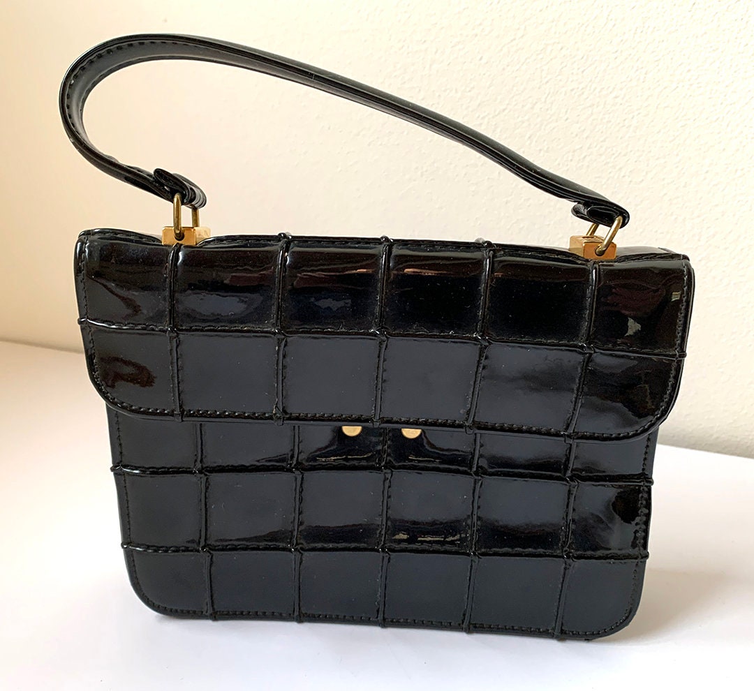 Vintage Mid-century Modern VERDI Ladies Handbag Evening Bag One Owner ...