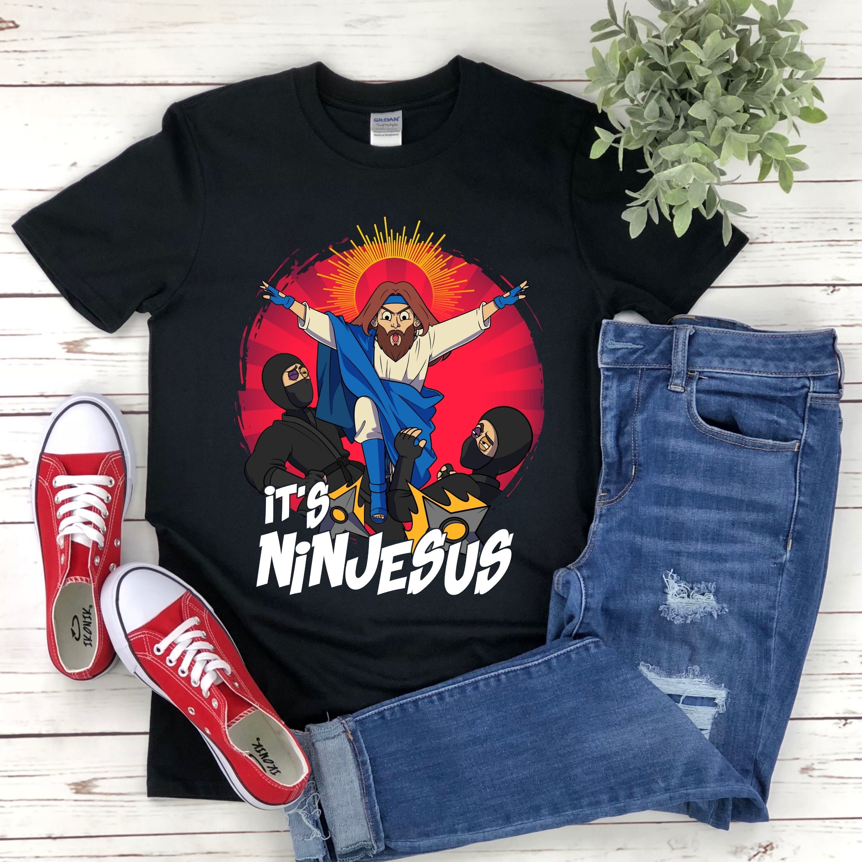 Ninjesus Jesus Ninja Shinobi Catholic God Christian Hero - Etsy