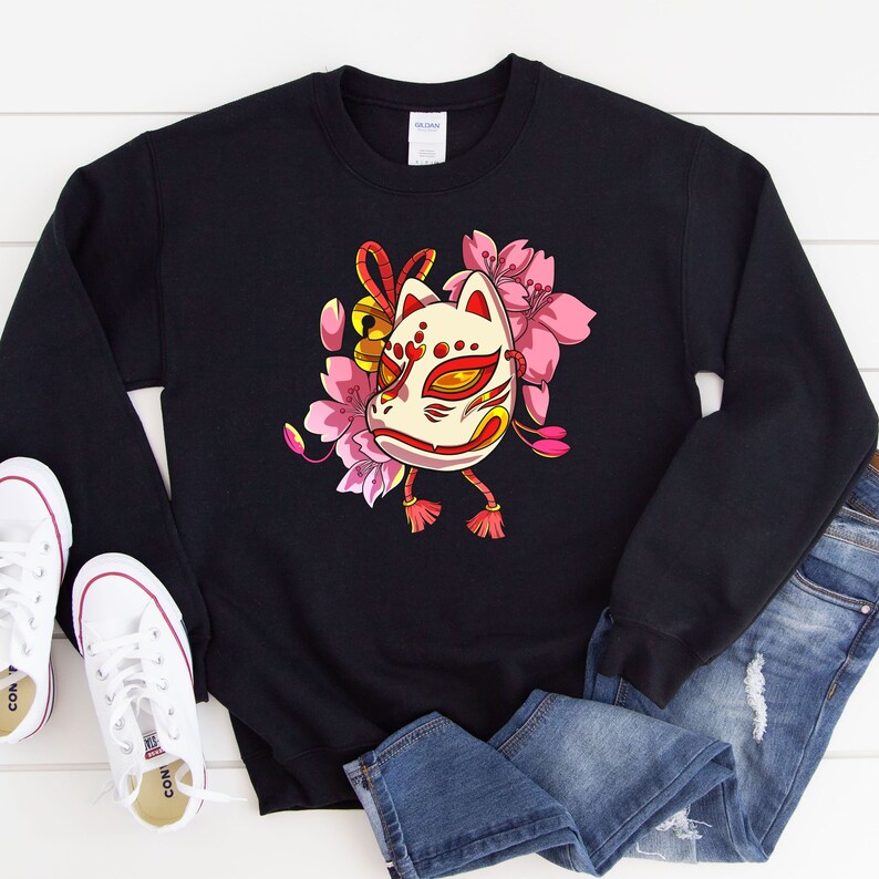 Kitsune Mask Nine Tailed Fox Spirit Kami Japanese Culture - Etsy