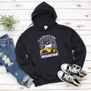 Skeleton Cabman Taxi Driver Creepy Cab Drive Get in Losers Halloween ...