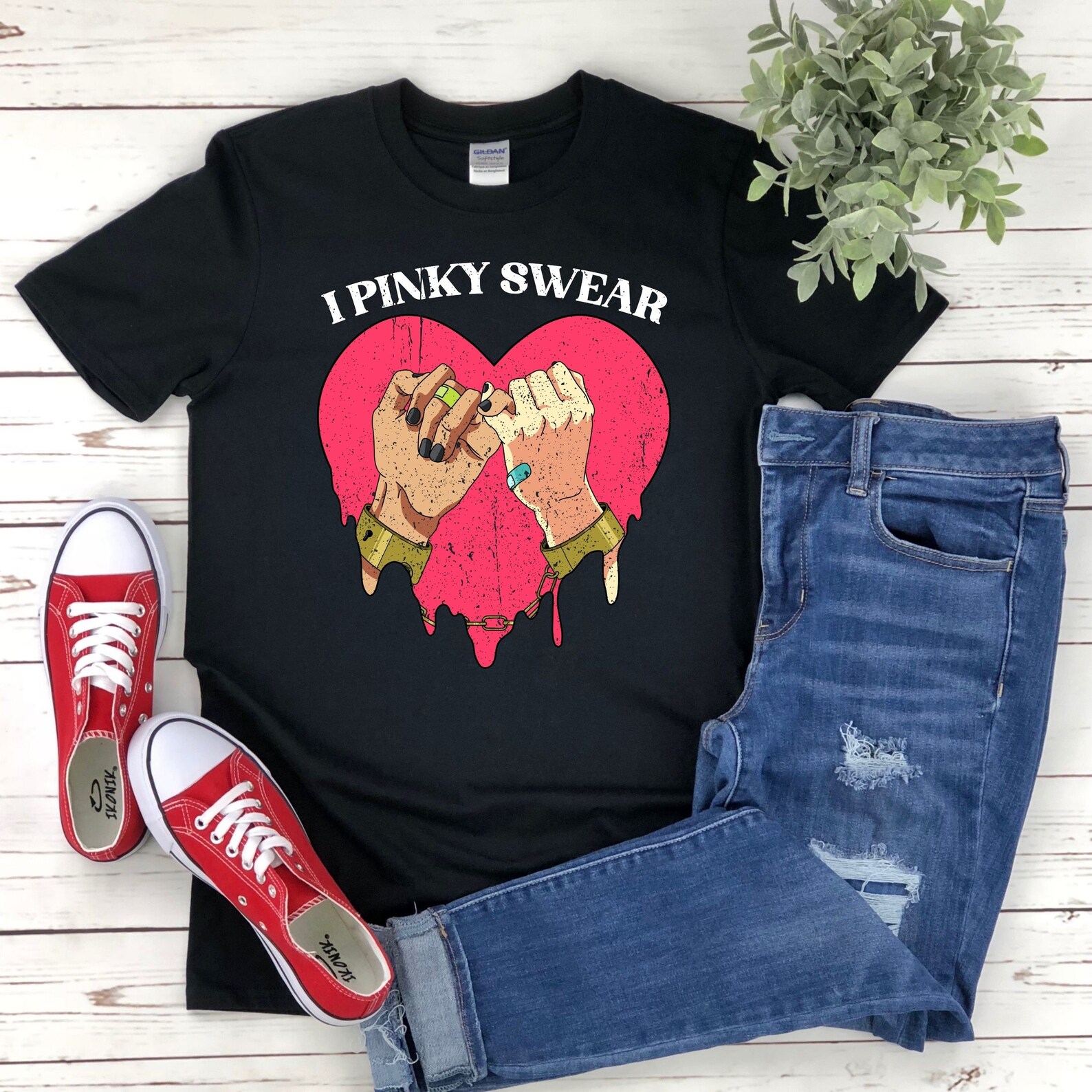 Pinky Swear Promise BFF Bestie Best Friends Holding Hands - Etsy