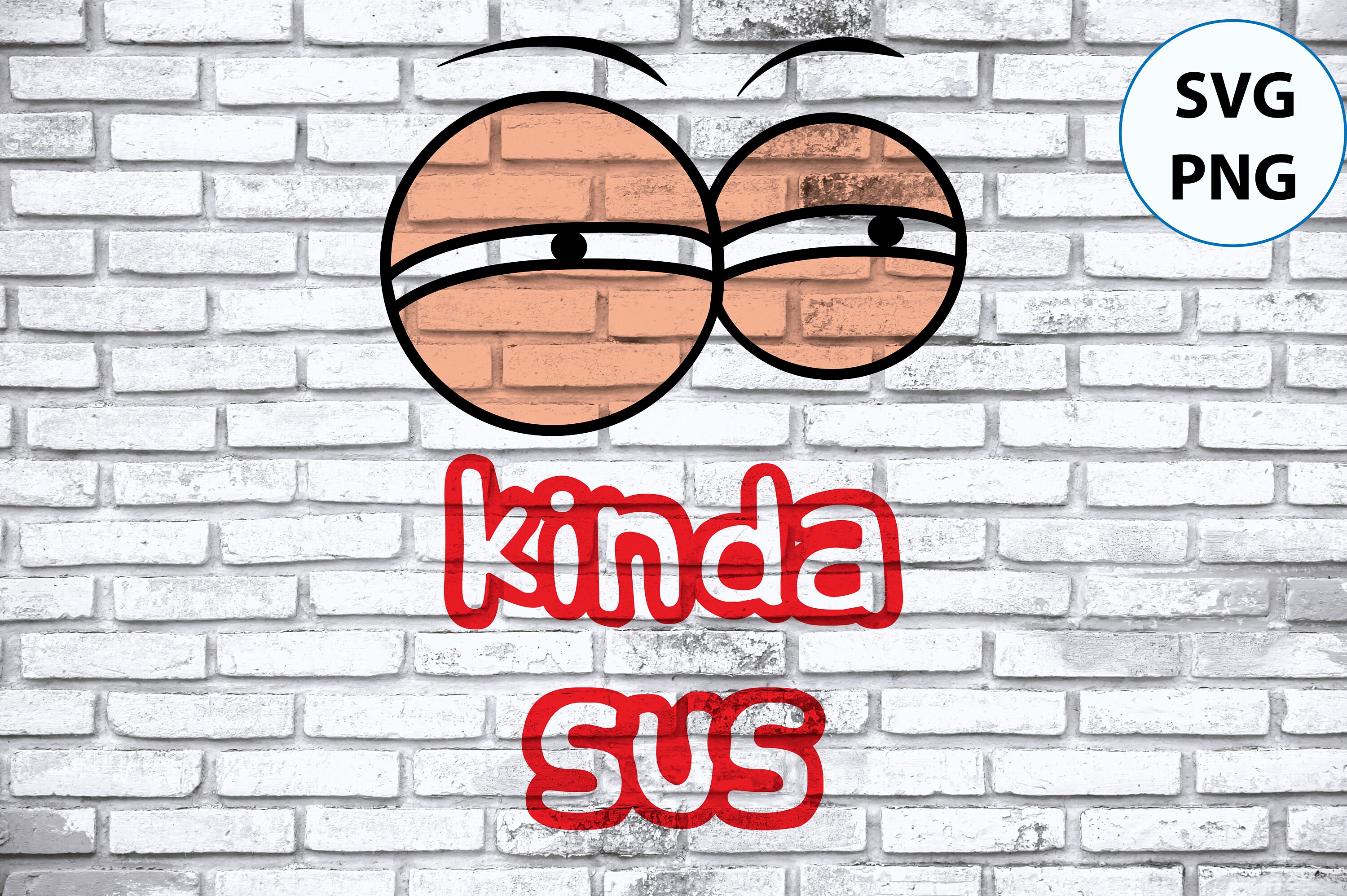 Among Us Kinda Sus Eyes SVG PNG - Etsy Hong Kong
