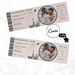 Editable Travel Ticket Template, DIY Airplane Ticket, Custom Airline ...