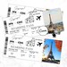 Editable Travel Ticket Template, DIY Airplane Ticket, Custom Airline ...