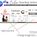 Editable Emirates Airlines Ticket Template, Custom Airline Ticket ...