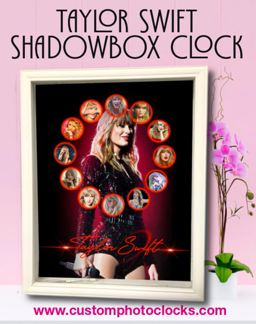 Taylor Swift Keepsake Box Clock - Etsy