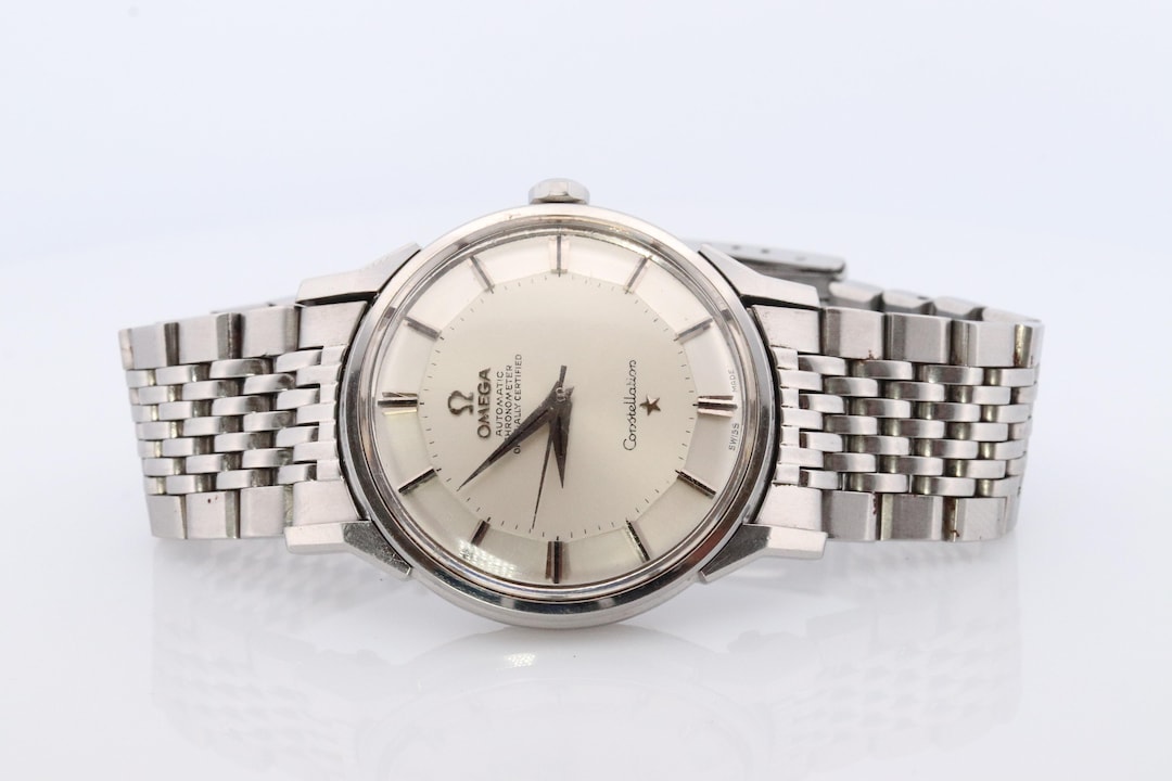 Omega Constellation Pie Pan Automatic Mens Watch. Ref 167.005 Stainless ...
