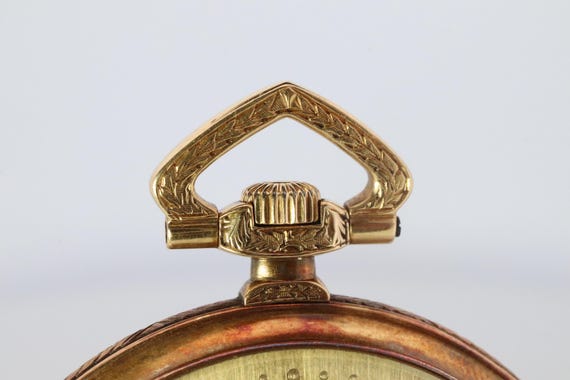 18k Golay Fils & Stahl Pocket Watch. Antique 750 Yg G… - Gem