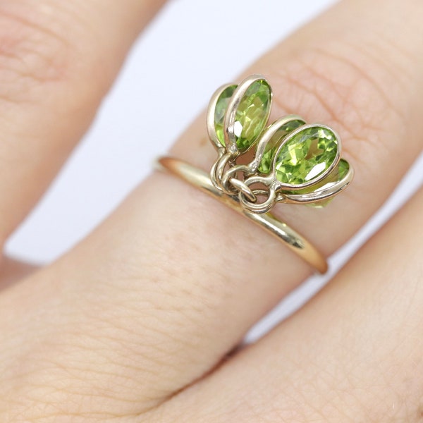 Dangle Charm Ring - Etsy