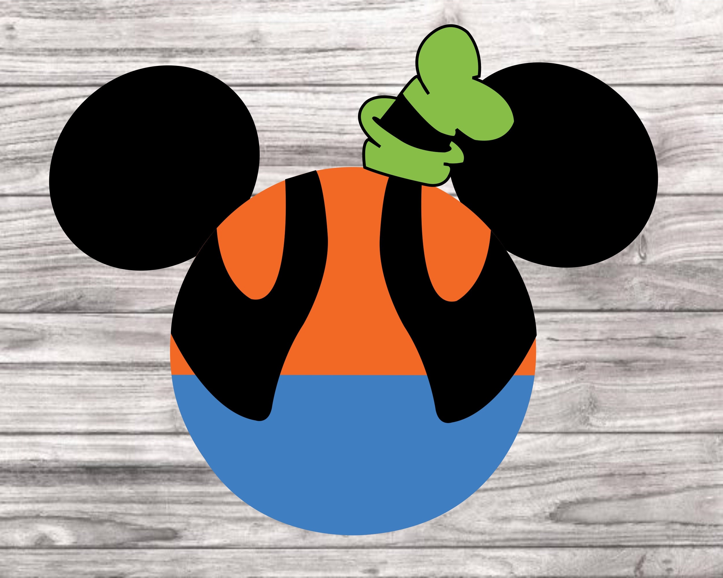 Goofy Icon Minnie Mouse Head Icon Mickey Mouse Head Svg | Etsy