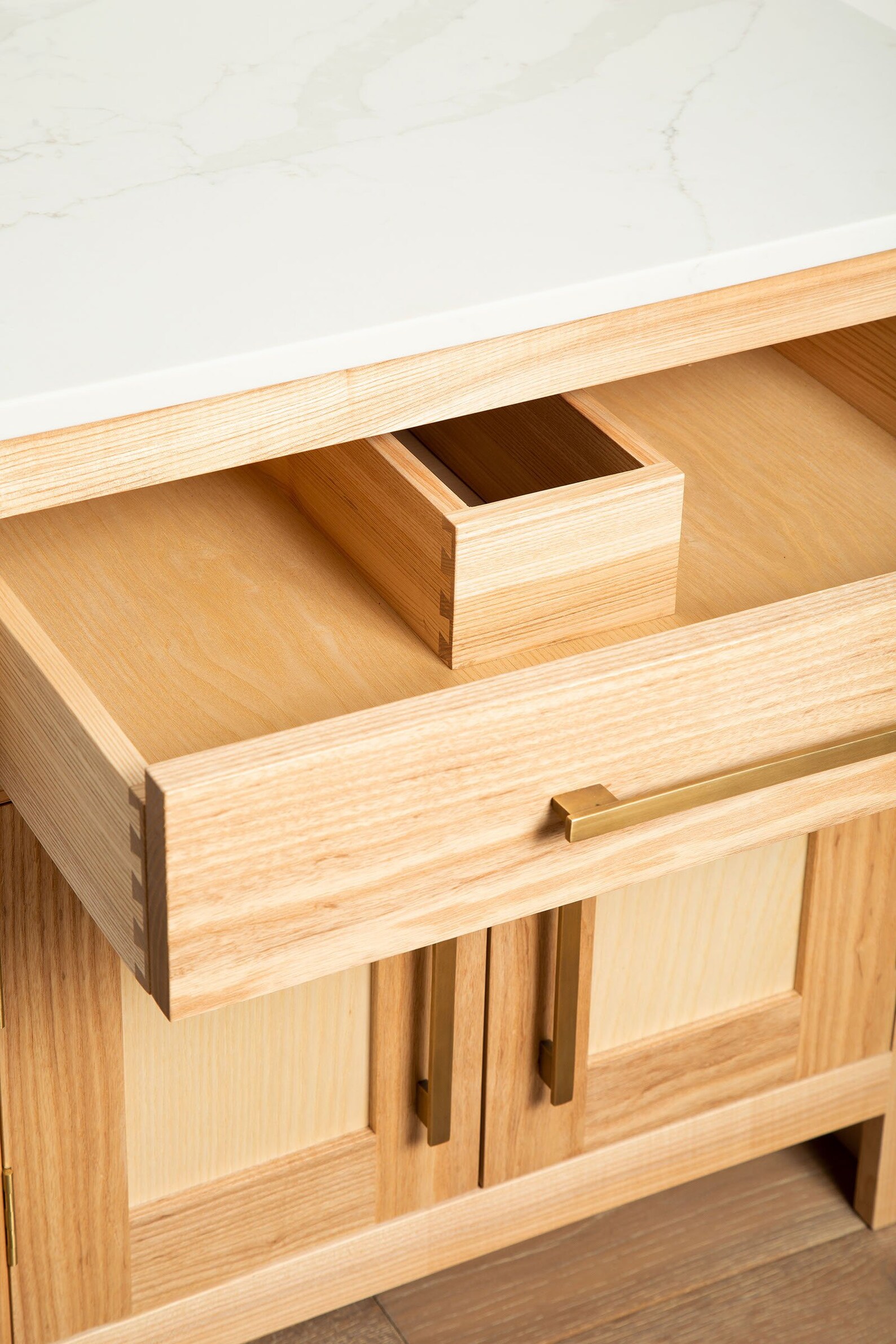 Handmade Wooden Vanity Unit With Doors Drawers & Storage - Etsy