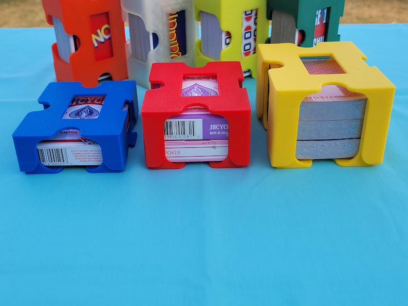 Card Game Storage Case and Draw & Discard Tray All in One - Etsy