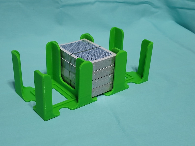 Draw and Discard Tray, Triple Wide Card Tray, 3 Tray Playing Card ...