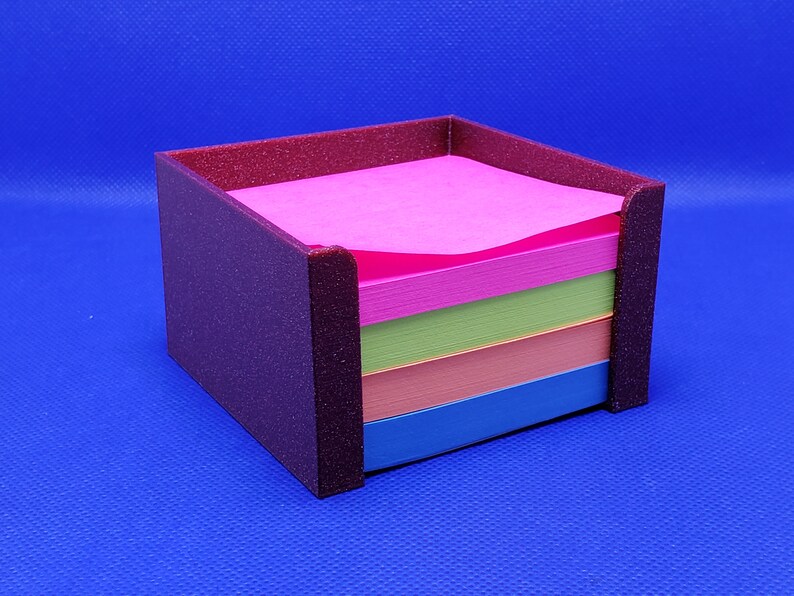 Sticky Note Holder Post It Case Desk Organizer Postit - Etsy