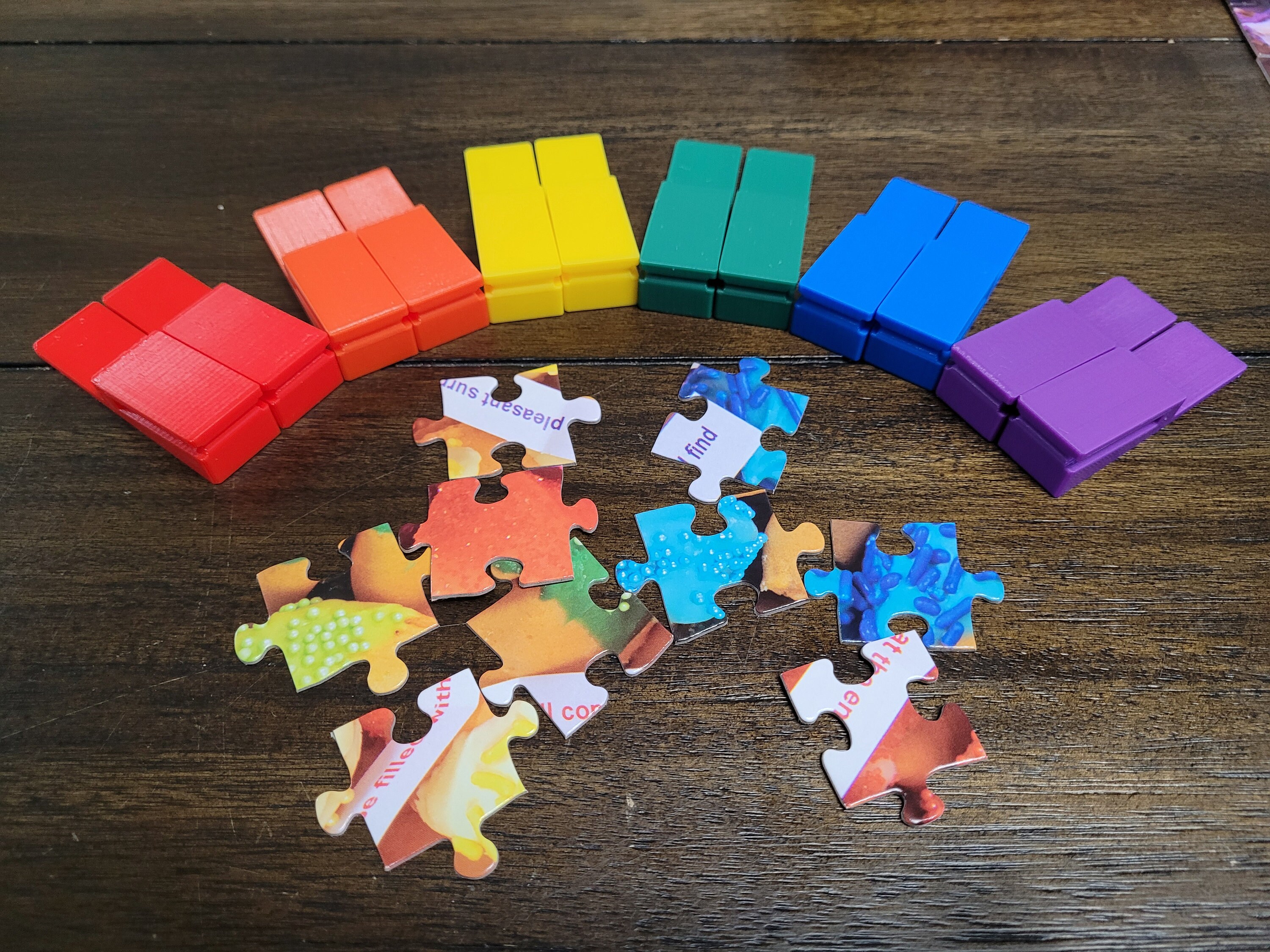 Puzzle Box Stand Lid Holder for Jigsaw Puzzles Christmas - Etsy