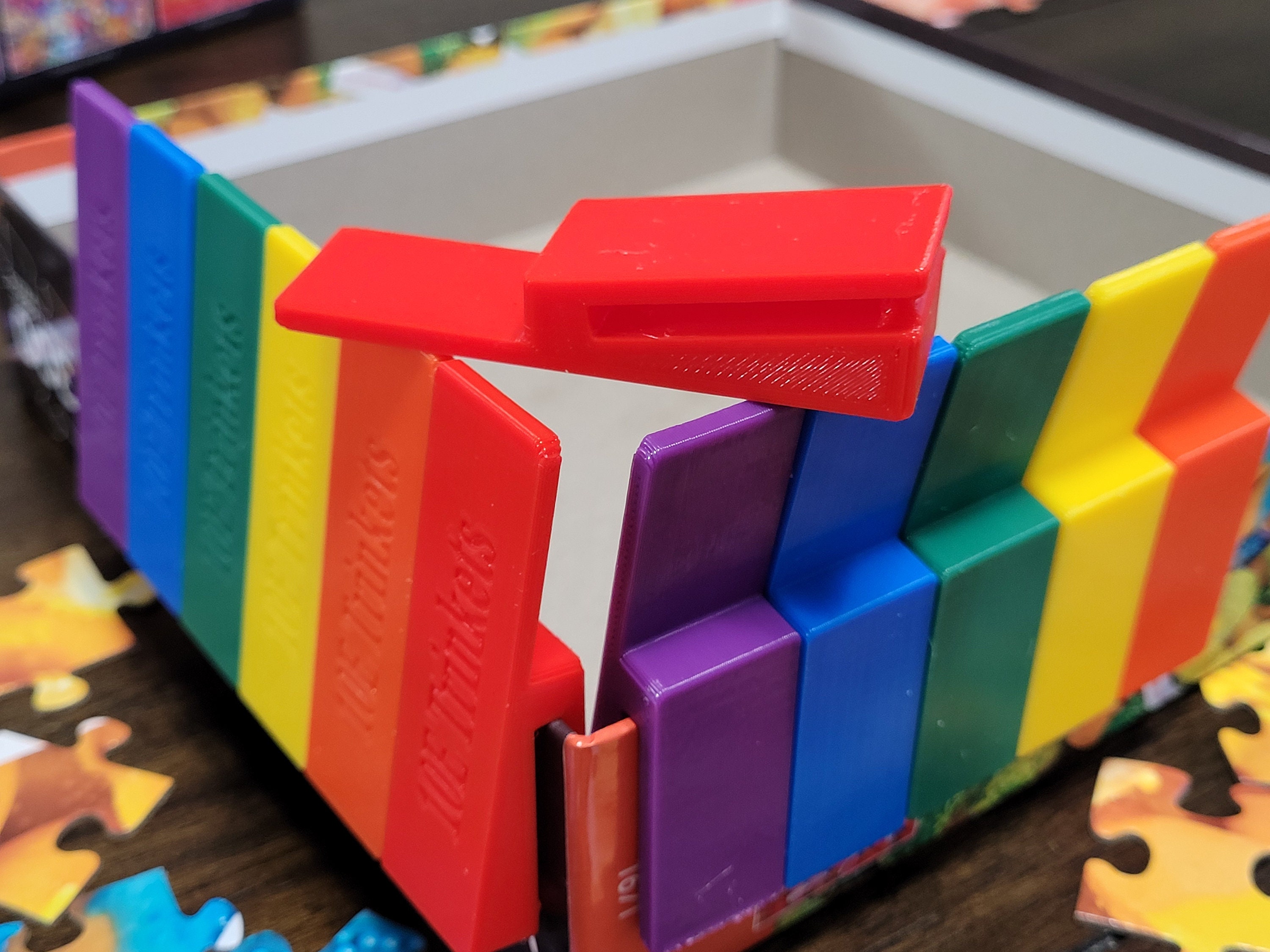 Puzzle Box Stand Lid Holder for Jigsaw Puzzles Christmas - Etsy