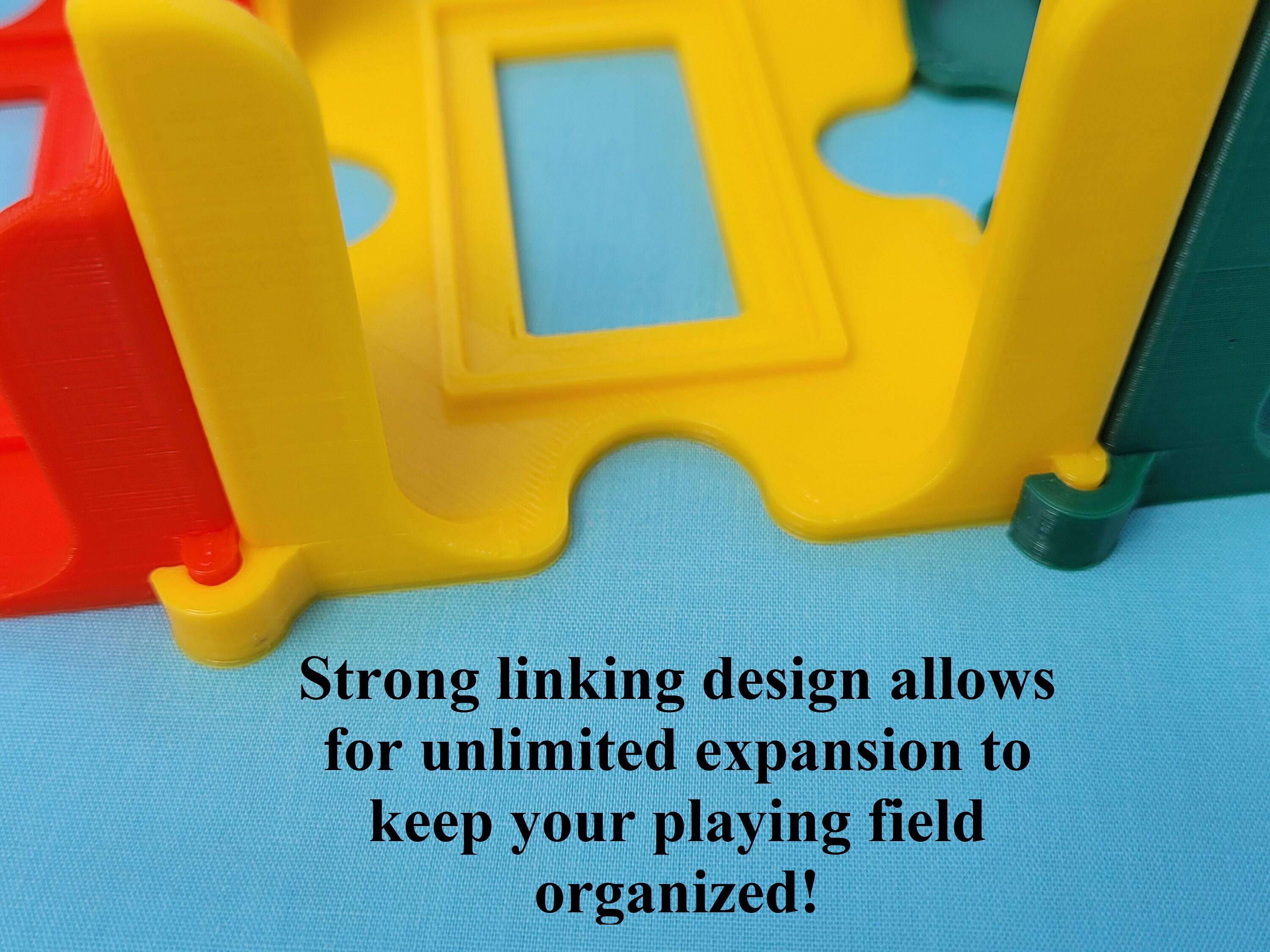 4 PACK interlocking Playing Card Trays One Two Three - Etsy