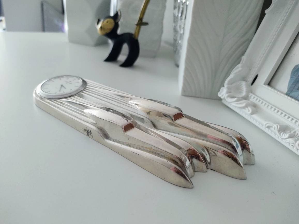 Xavier Froissart Christofle Table Clock Swiss Made Limited Edition ...