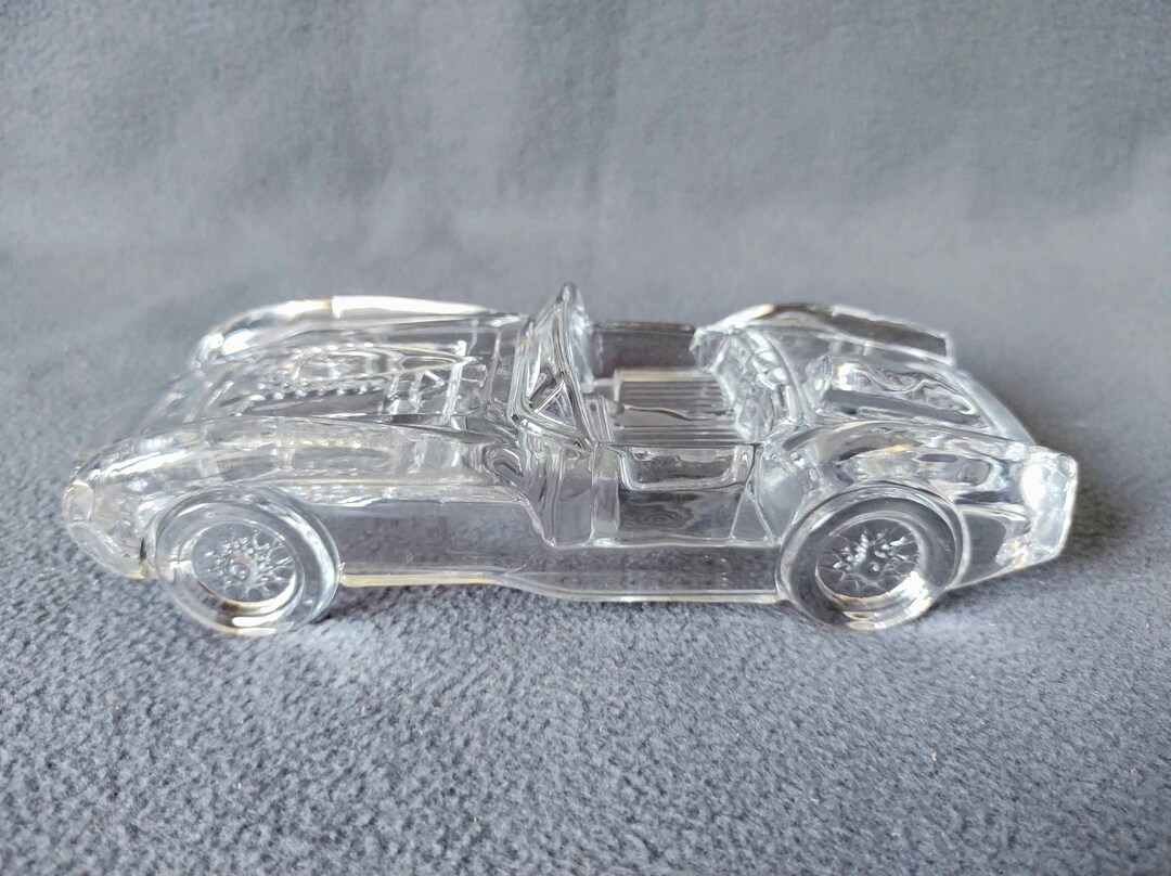 Ferrari 250 TR Glass Car Model - Made in Anna Hutte, Germany - Etsy