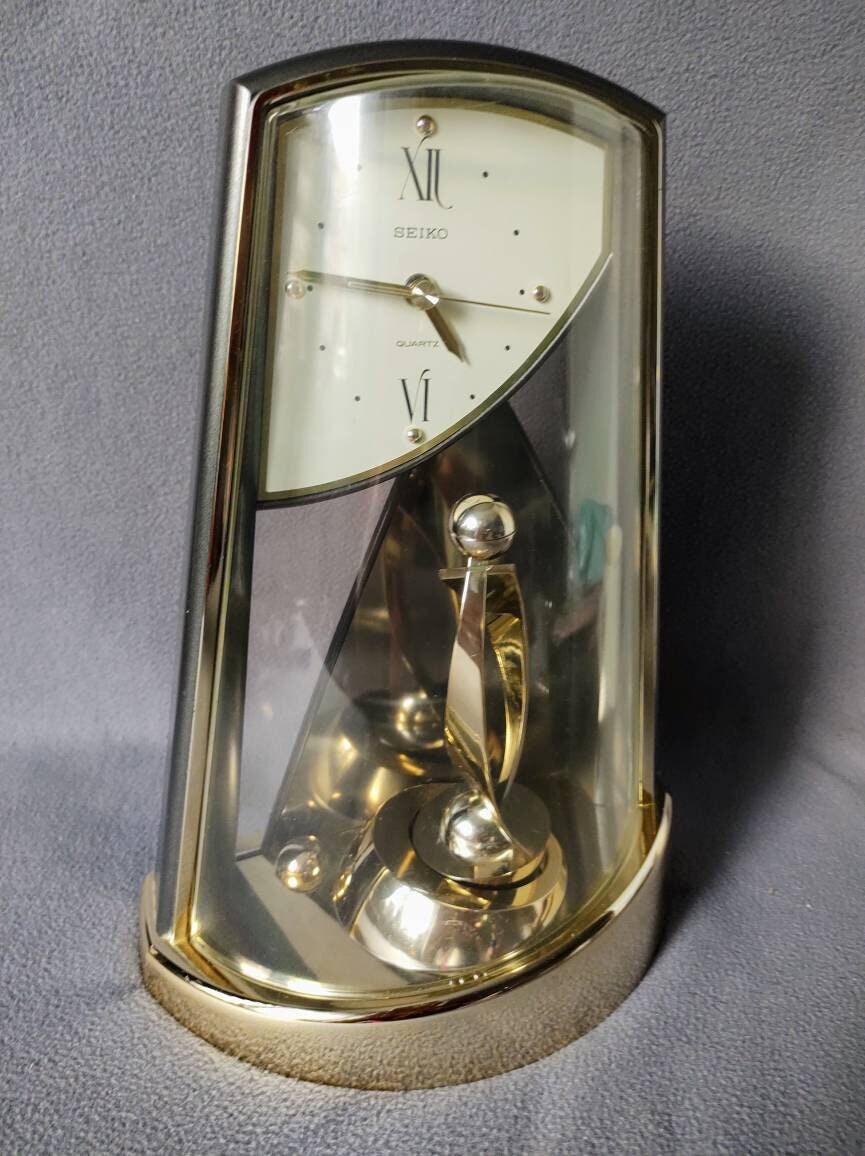 Seiko Table Clock, Japan Seikosha Vintage Clock - Etsy