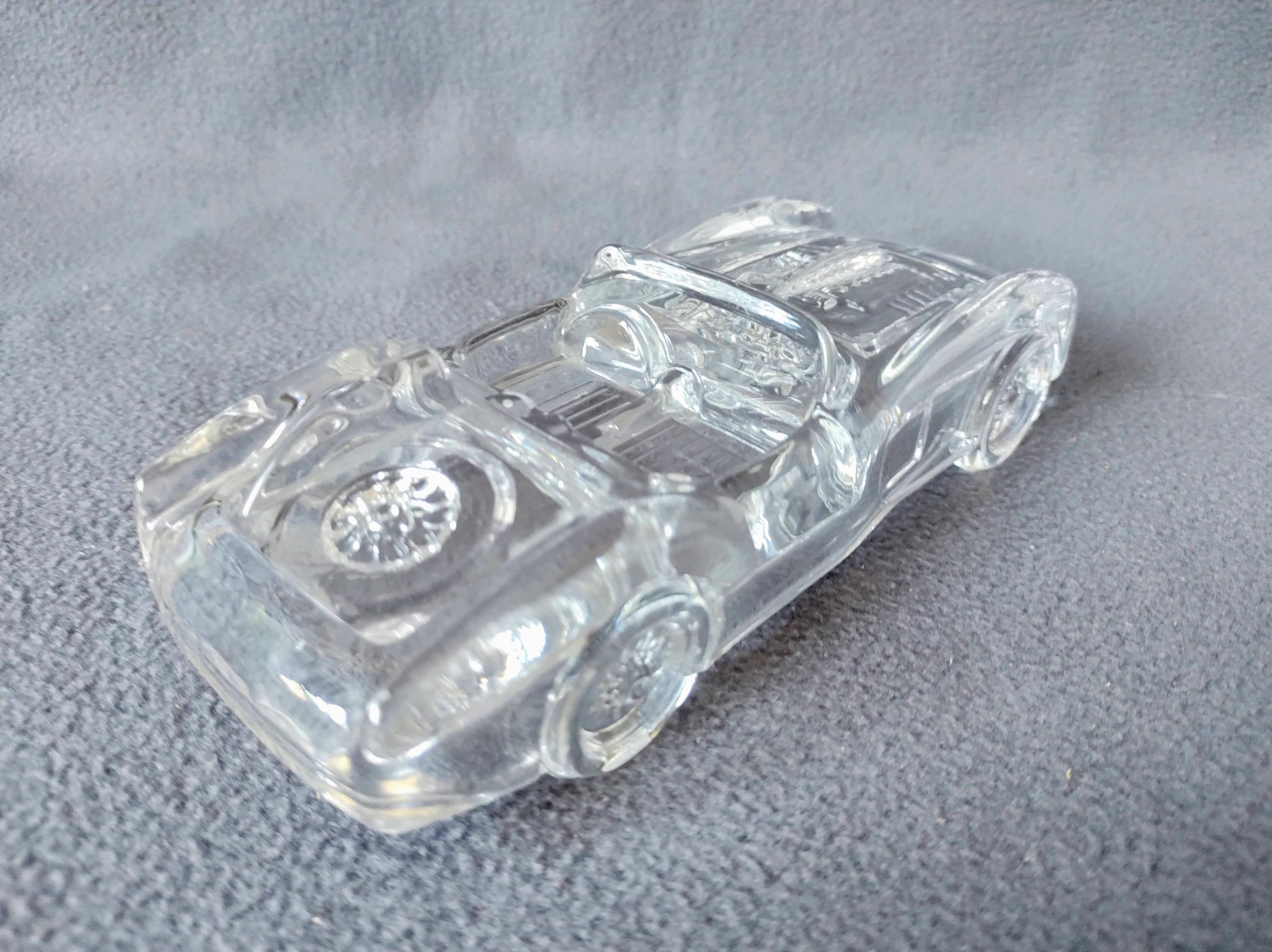 Ferrari 250 TR Glass Car Model Made in Anna Hutte Germany - Etsy