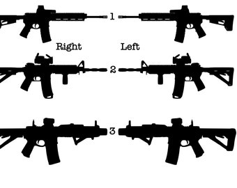 Ar 15 Vinyl Decal | Etsy