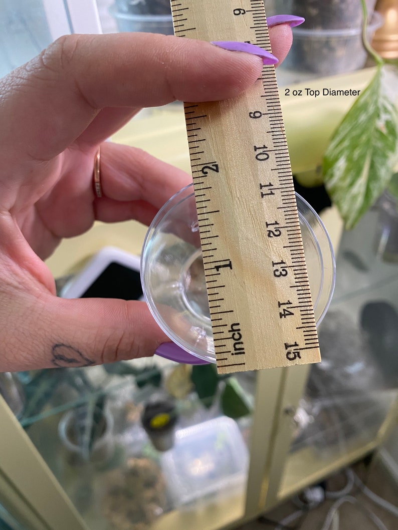Handmade Hard Clear Plastic “orchid Pots” “kratky Pots” “semi ...