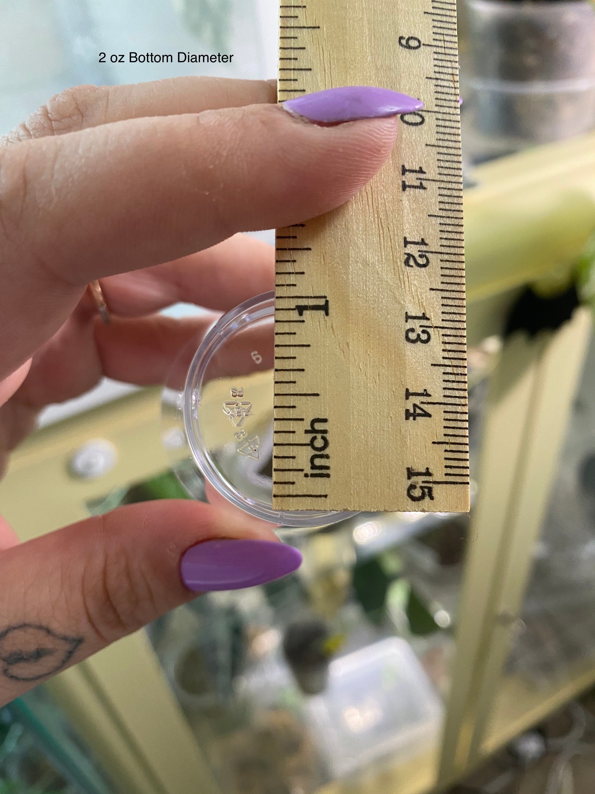 Handmade Hard Clear Plastic orchid Pots kratky Pots semi-hydroponic ...