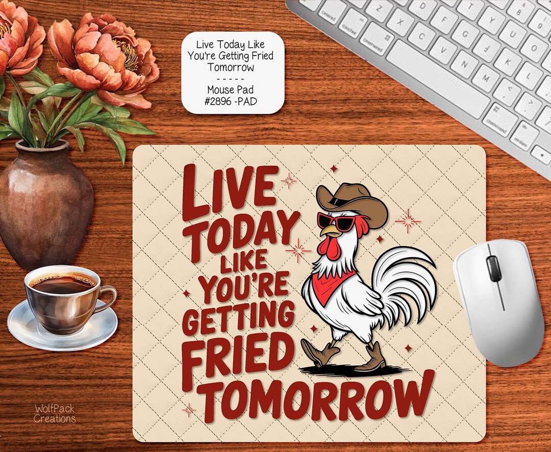 Chicken Mouse Pad - Etsy