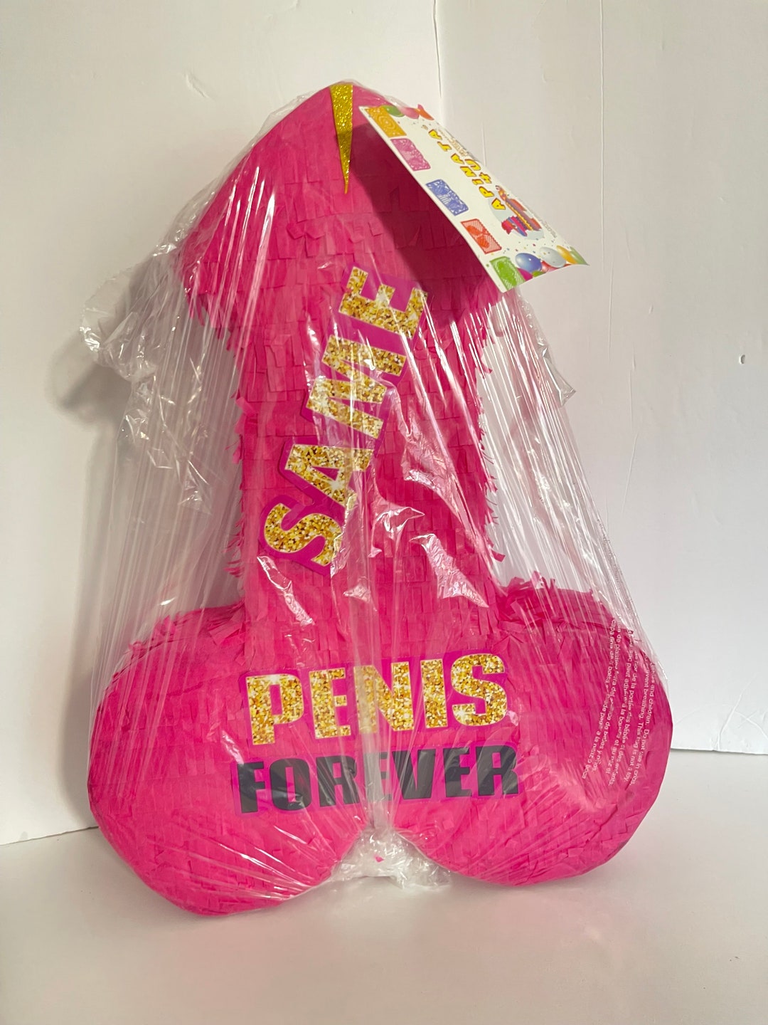 Same Penis Forever Pinata, Pink Pinata for Hen Nights, Bachelorette ...