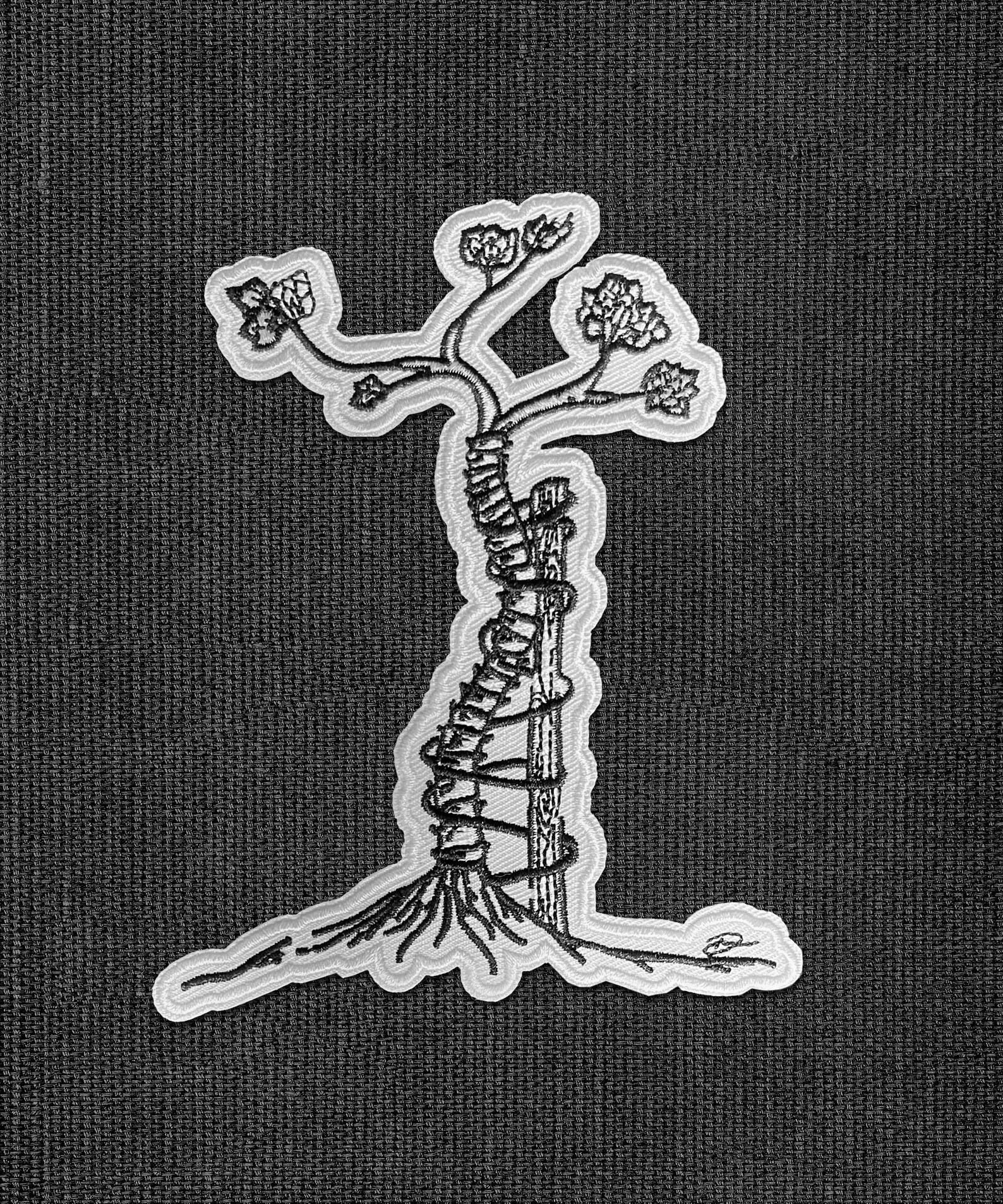 Scoliosis Tree, Spine Curved Pen and Ink Print, Bent Not Broken ...