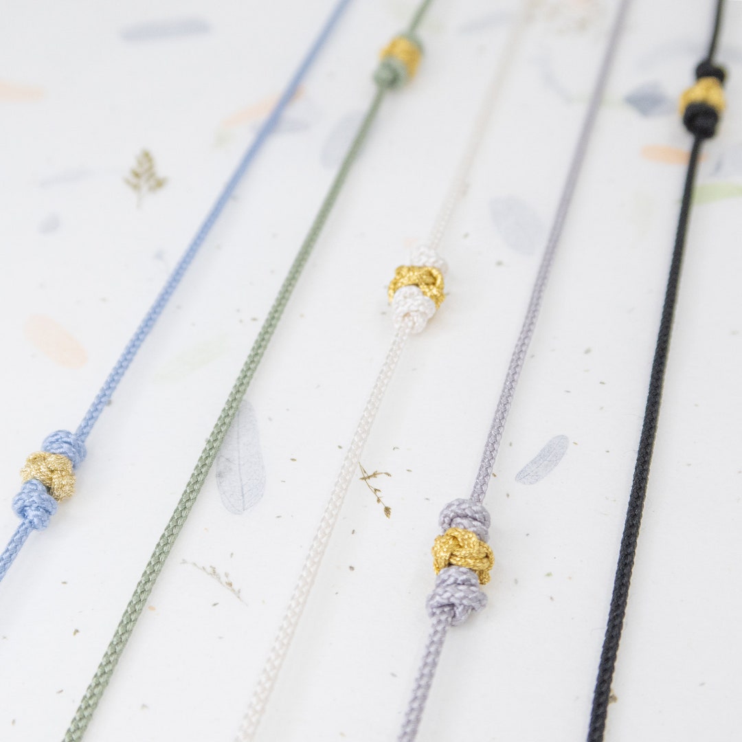 Knotted Face Mask Lanyard/korean Fashion Accessory/friendship Gift ...