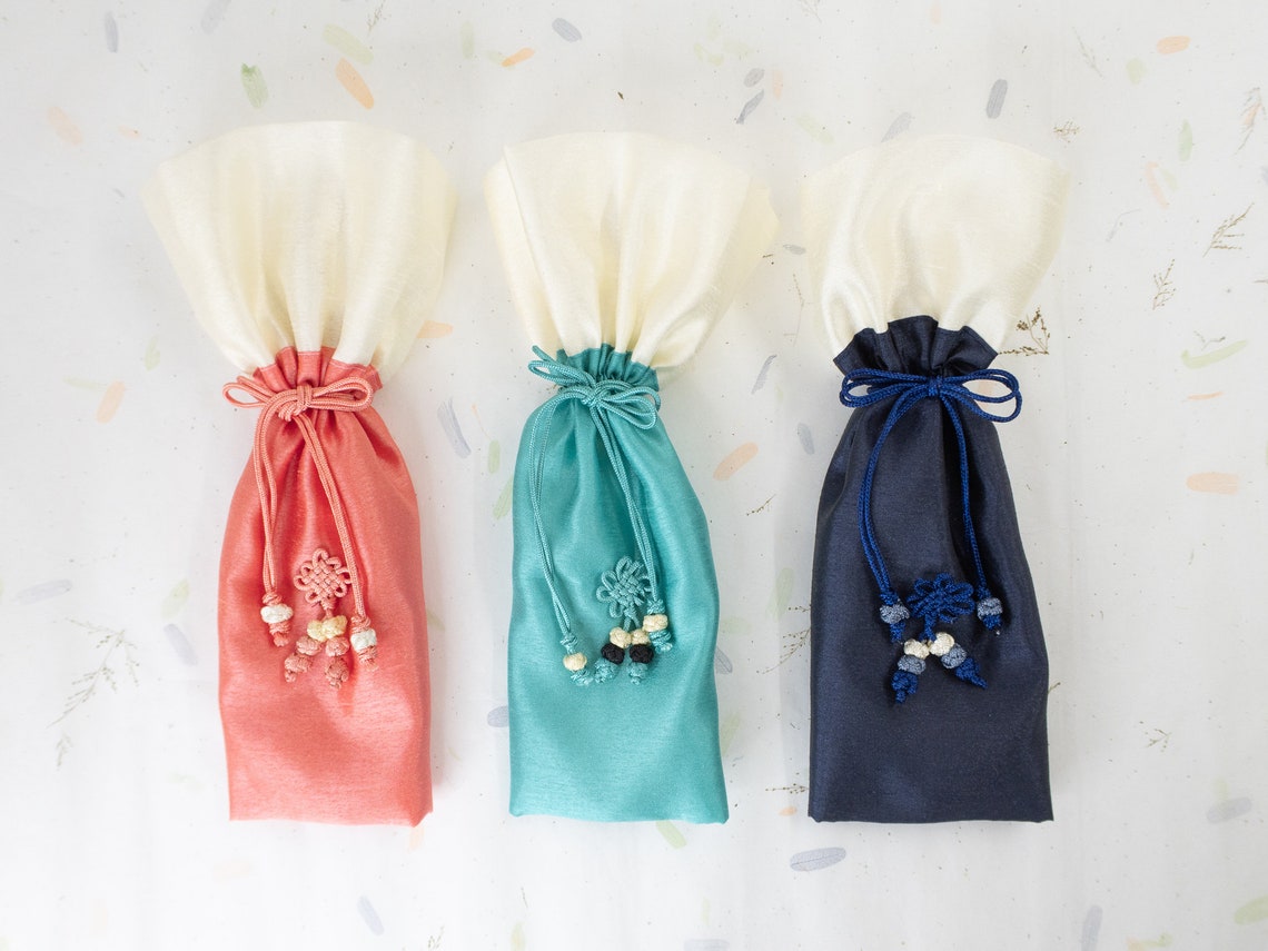 Korean Traditional Pouch Korean Lucky Pouch Korean Carrying - Etsy