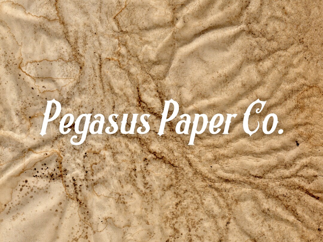 Fantasy Map Background Texture of Deeply Wrinkled Vintage Paper - Etsy
