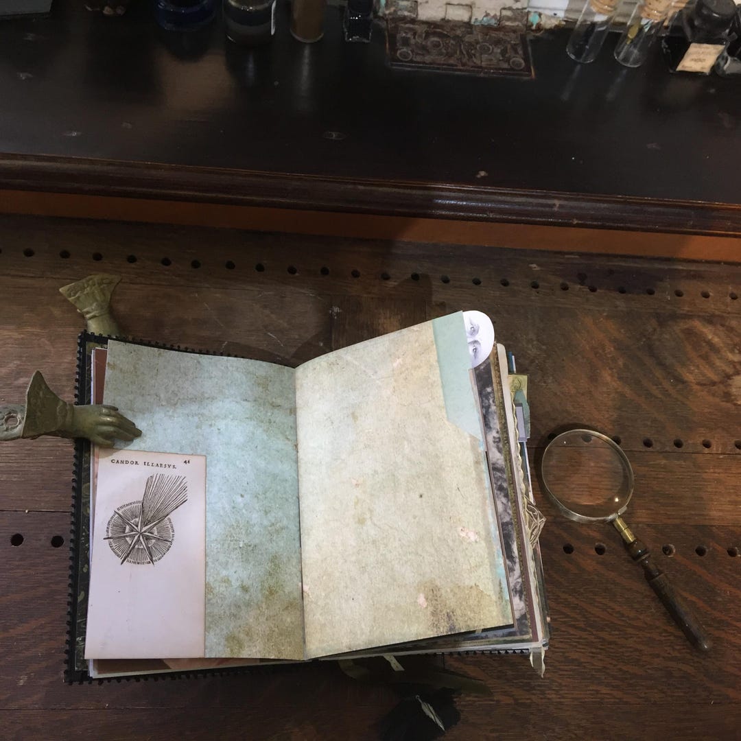 Dream Journal Craft Kit: Vintage Ephemera, Witches & Dreamers (digital ...