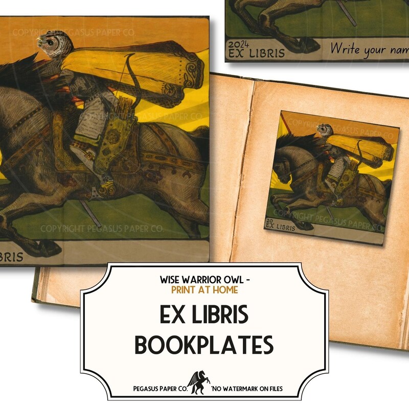Printable Bookplates - Etsy