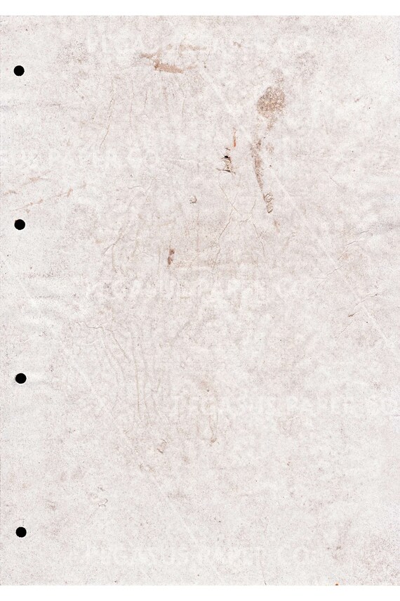 Digital Paper Sandy Vintage Texture Page Download With 4 Holes | Etsy