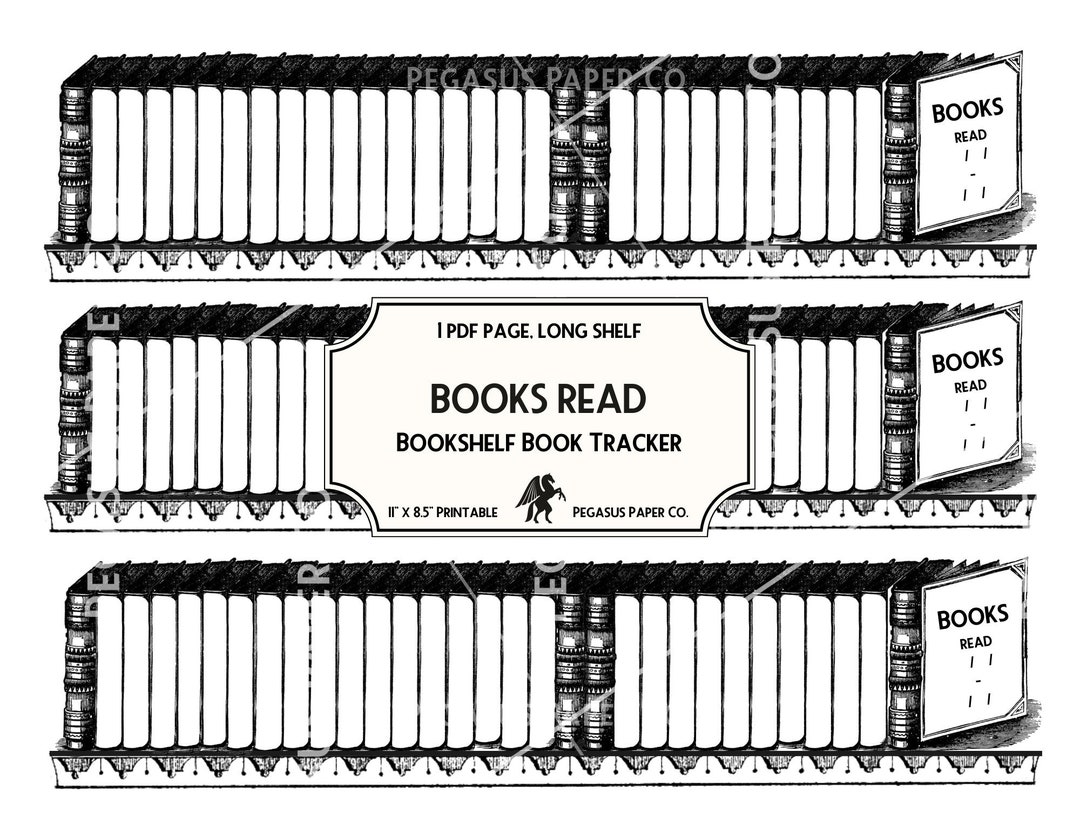 Book Club Gift Reading Log - 8.5x11 US Letter Reading Journal Page ...