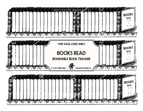 Book Club Gift Reading Log 8.5x11 US Letter Reading Journal | Etsy