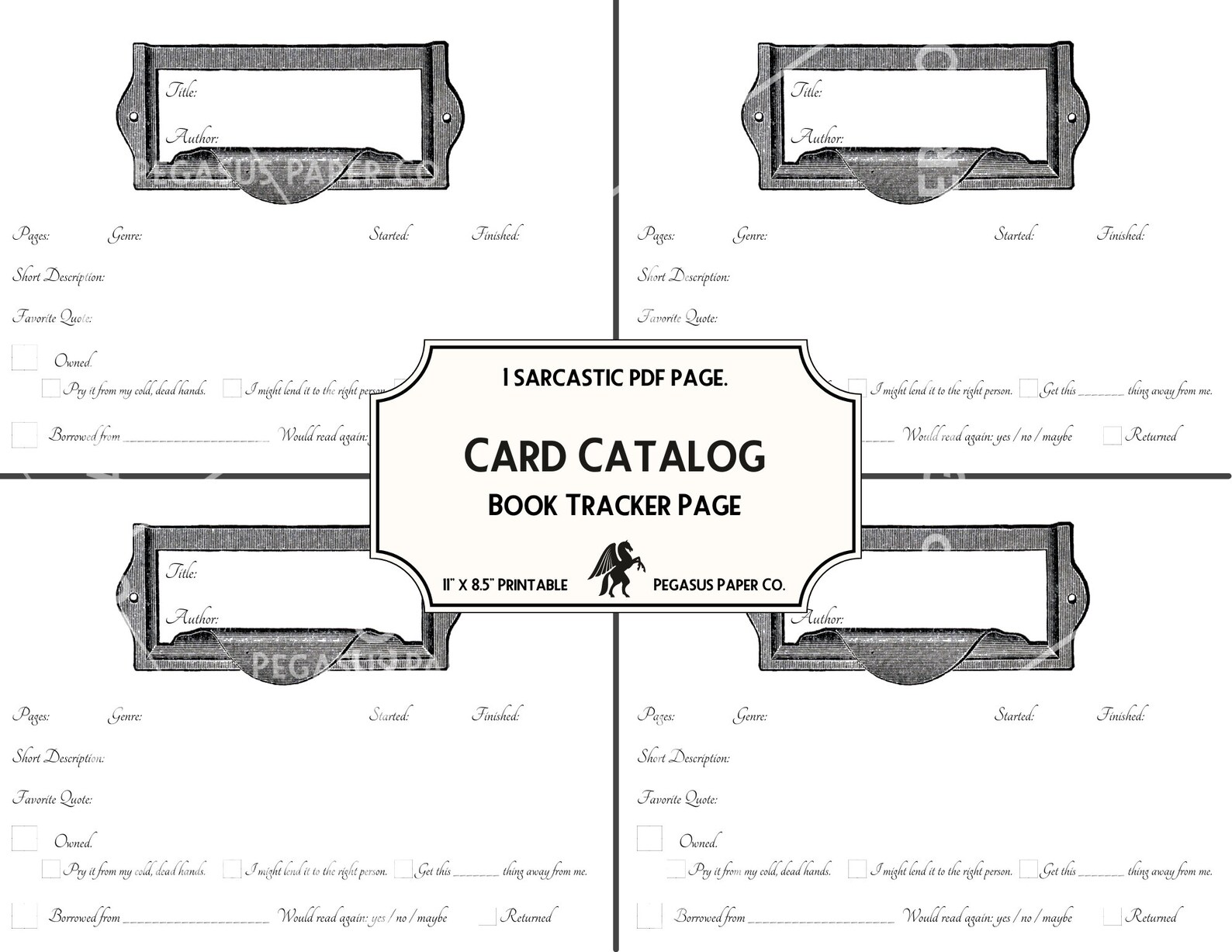 Reading Journal Craft Kit Make Your Own Notebooks Printable - Etsy