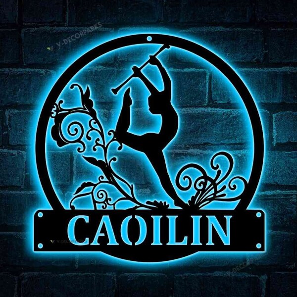 Gymnastic Neon Sign - Etsy