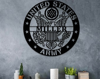 Metal Sign for Army - Etsy