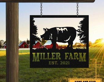 Outdoor Metal Barn Sign - Etsy