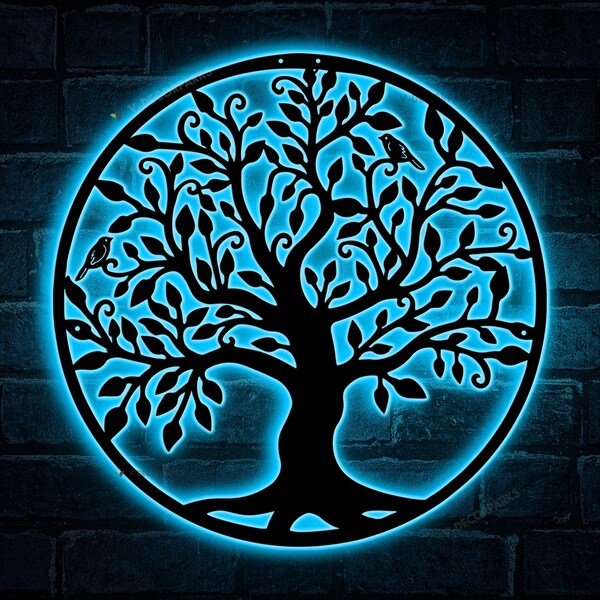 Tree of Life Light - Etsy