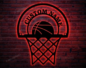 Nba Led Lights - Etsy
