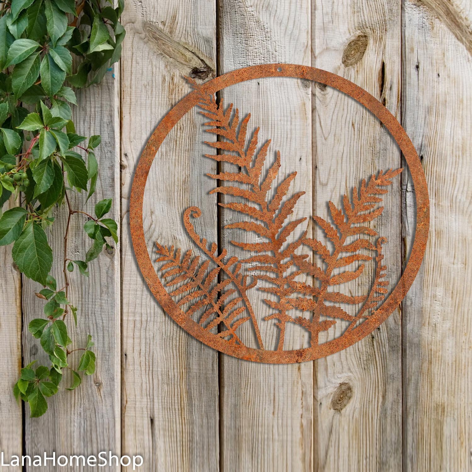 Laser Cut Steel Fern Panel - Etsy