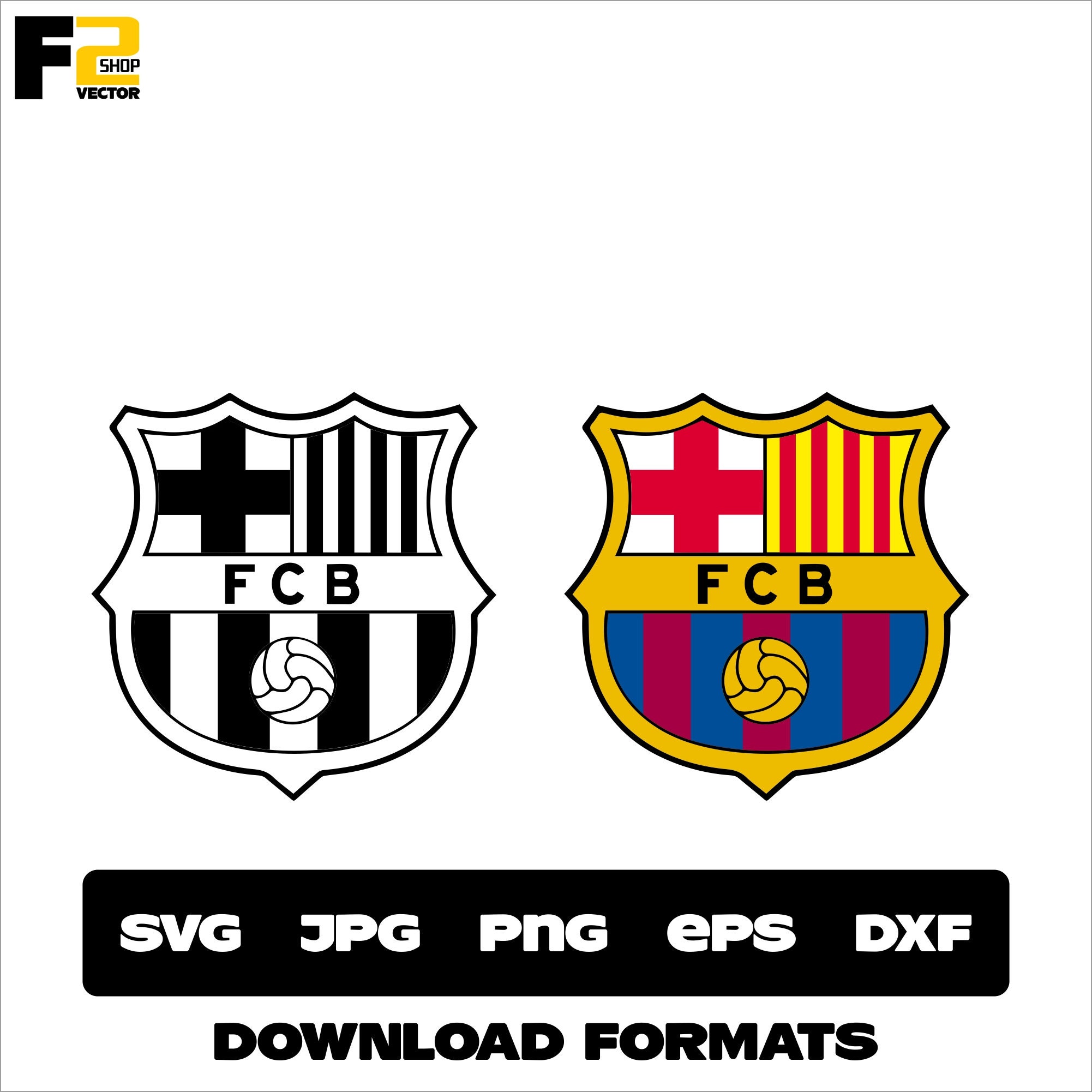 Barcelona Logo Svg Fc Barcelona Logo Svg Barcelona Svg | Etsy